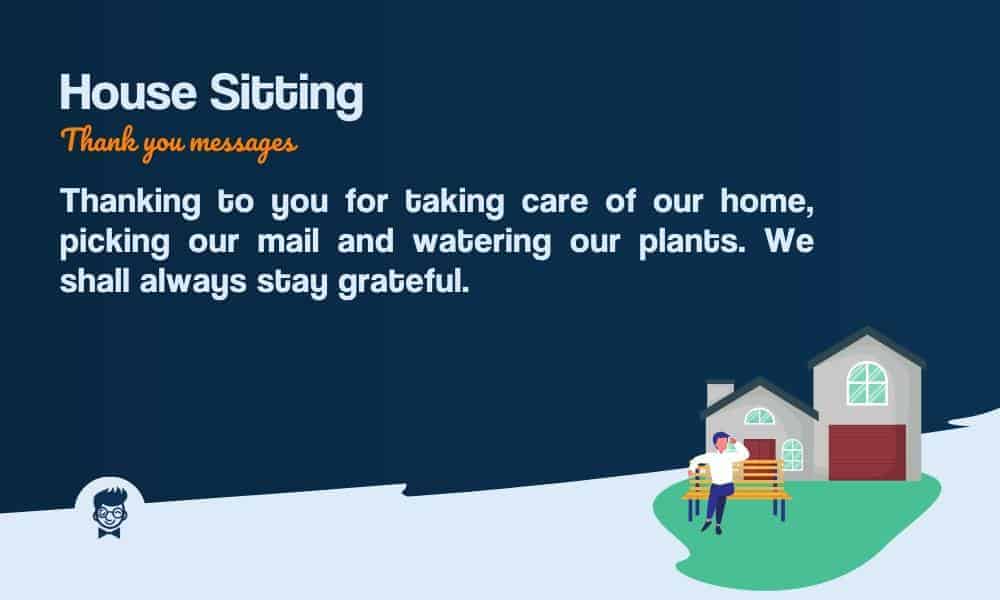 Thank You For House Sitting: 158+ Notes & Messages! (Images ...