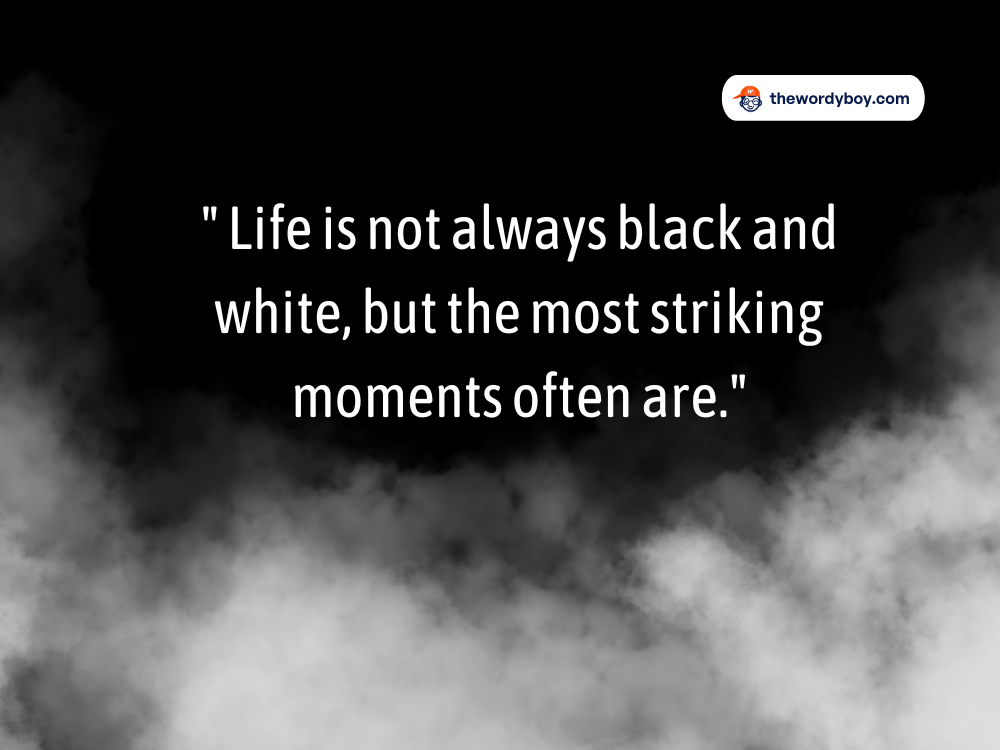 494+ Aesthetic Black And White Quotes: Let Your Imagination Soar (Images)