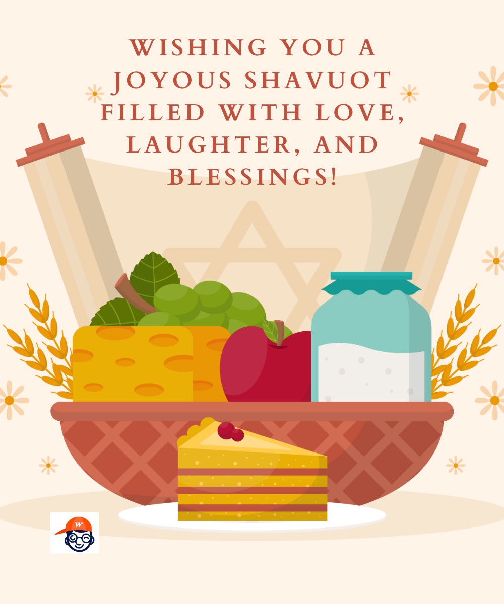 465+ Shavuot Greetings, Wishes, Messages & quotes! (Images)